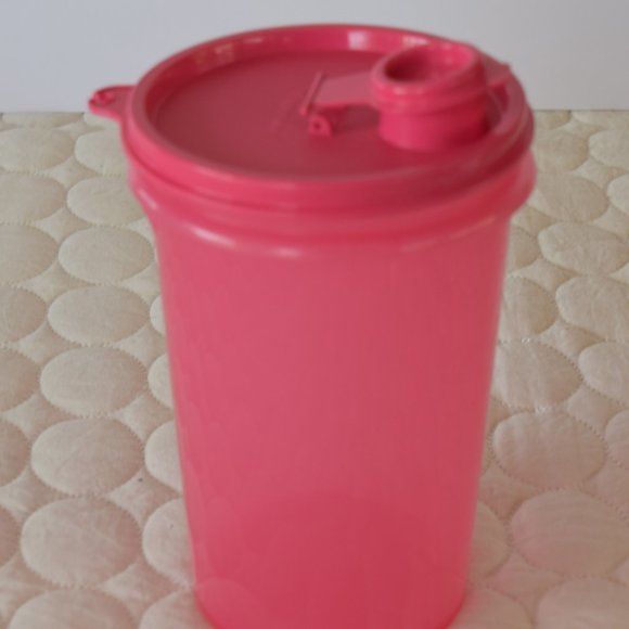 Tupperware | Kitchen | Tupperware Drinking Pink Mega Tumbler | Poshmark